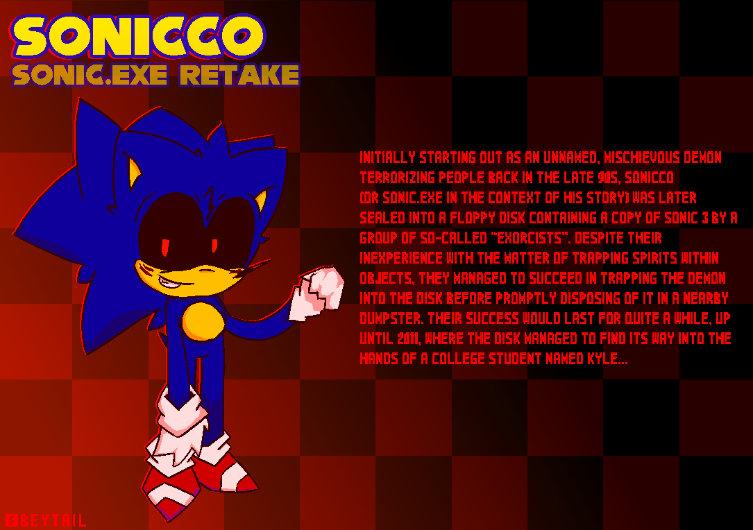 Finished my sonic.exe retake | Fandom