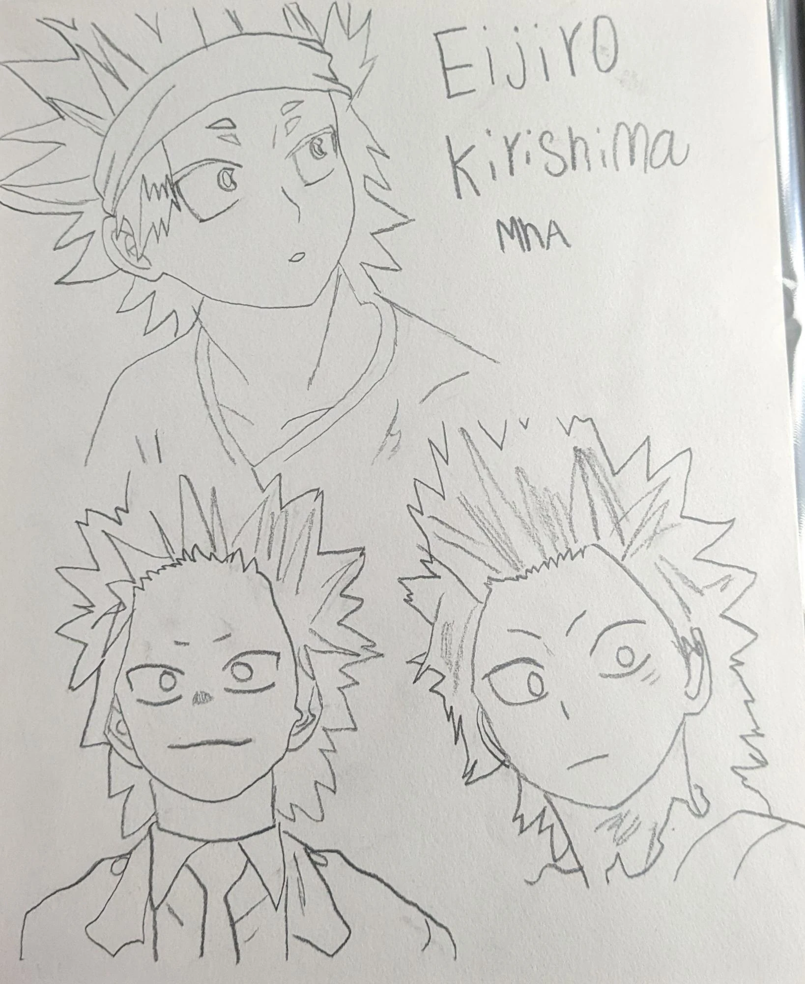 Day 2 of my MHA drawings / Kirishima | Fandom
