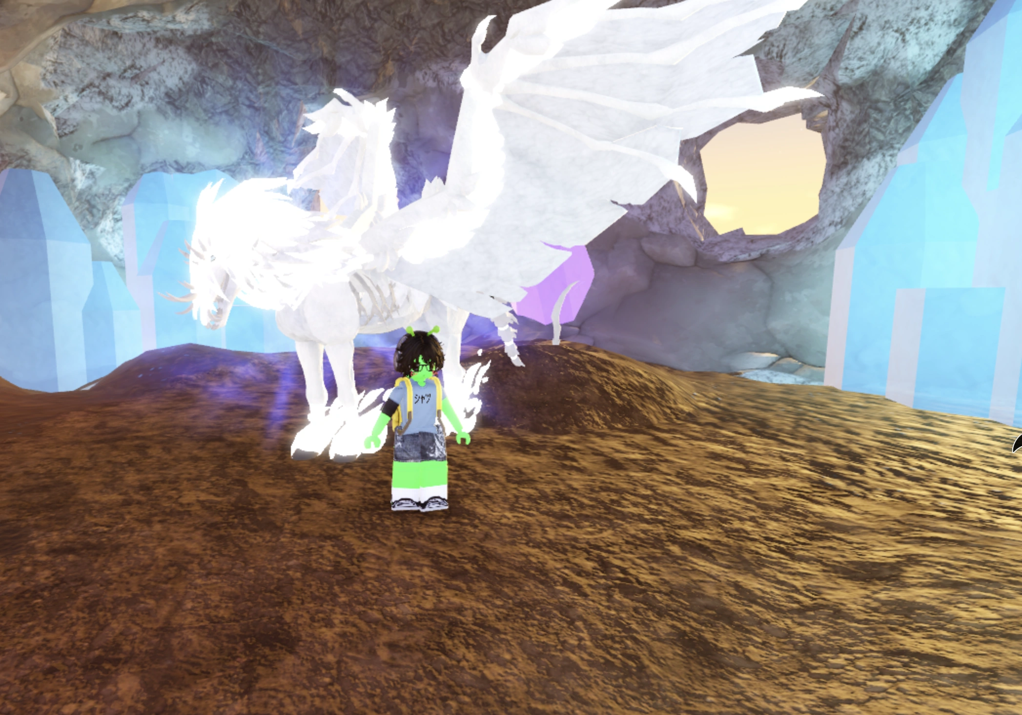 All white dbl glow ghoul max wings | Fandom
