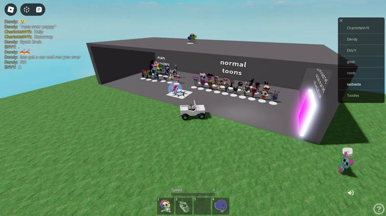 so uhm the dandy's world roleplay game is down... how about dandys ...