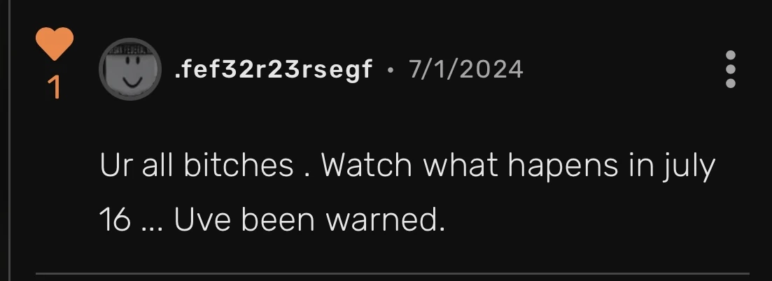 Guys Fef said he was going to do something on the 16th to the fan wiki ...