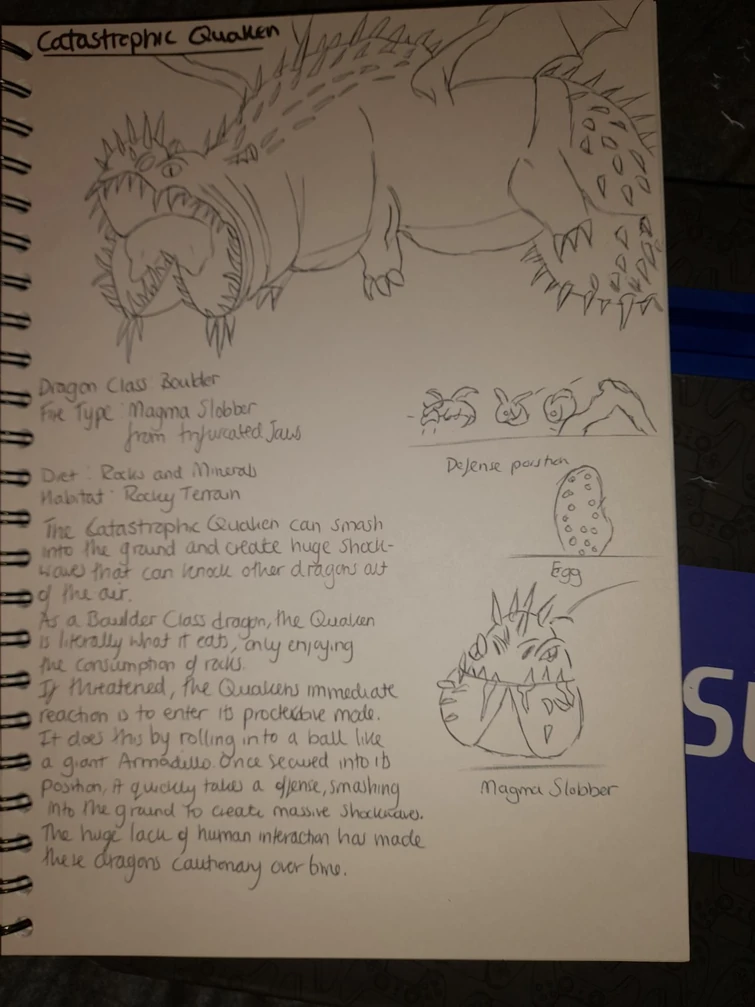 Book of Dragons Section 1: Boulder Class | Fandom