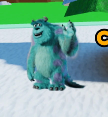 Sulley in the snow | Fandom