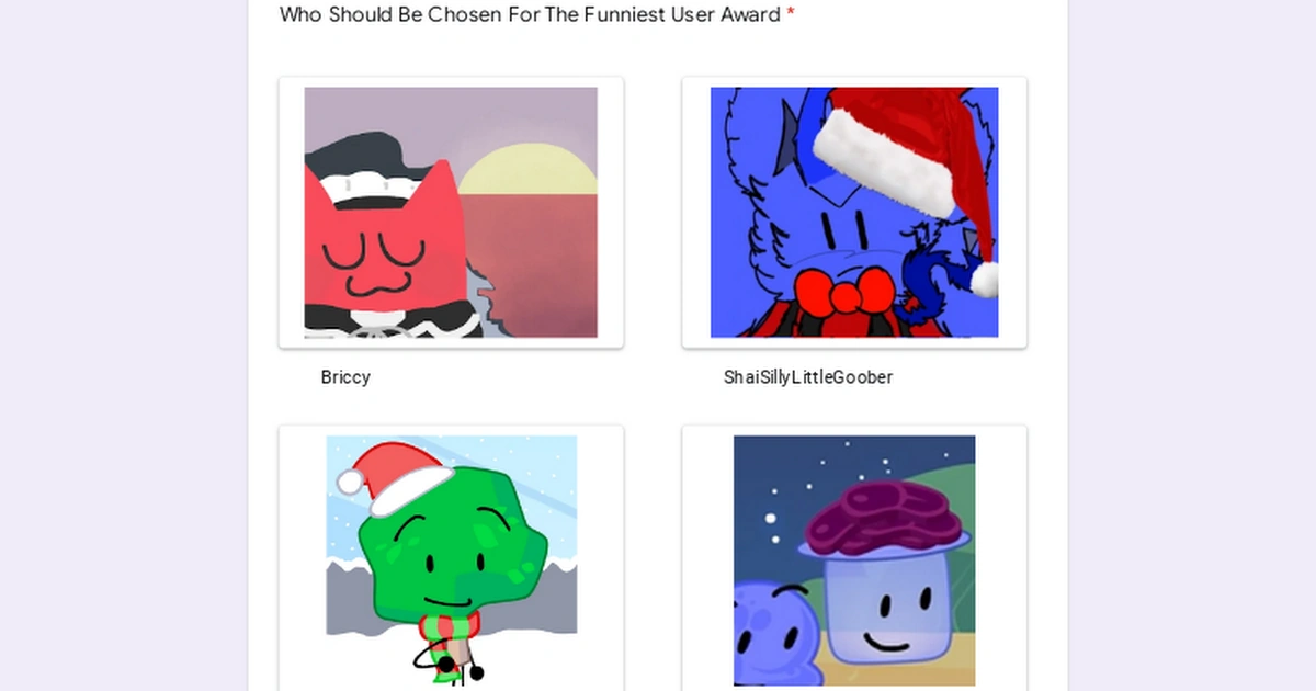 Chlddes2's BFDI Wiki Awards Choosing | Fandom