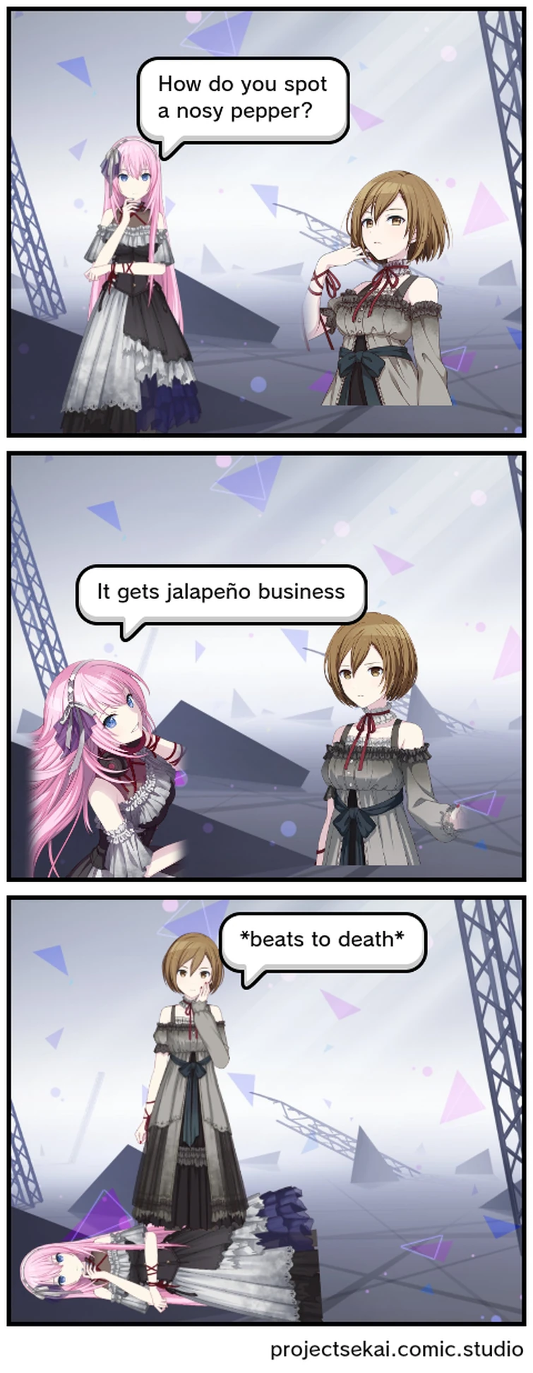 I like to think that niigo luka and meiko have a fukase/flower sort of ...