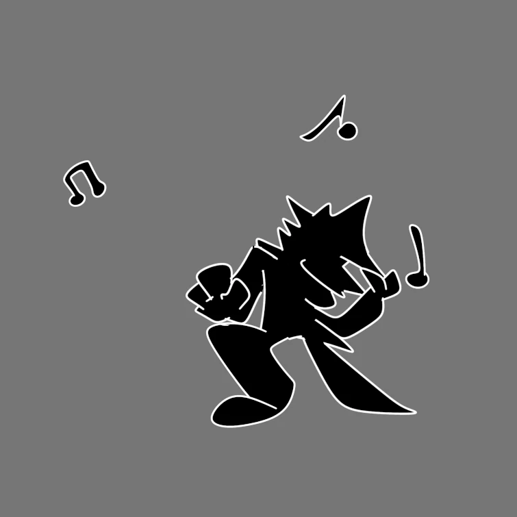 love these lil shadow musicians from the deltarune teasers | Fandom