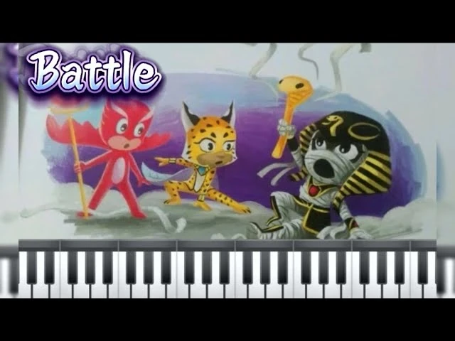 🎹Original Melody🎹 | The fight between Pharaoh Boy and Bastet!🐍🎷😼🤩 | Fandom