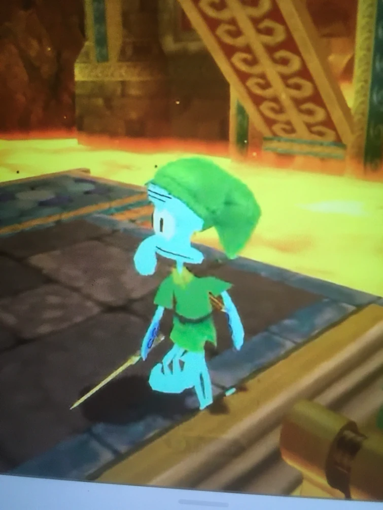 Squidward as link | Fandom