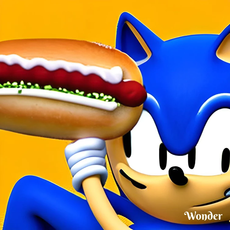 Sonic when he sees chilldog | Fandom