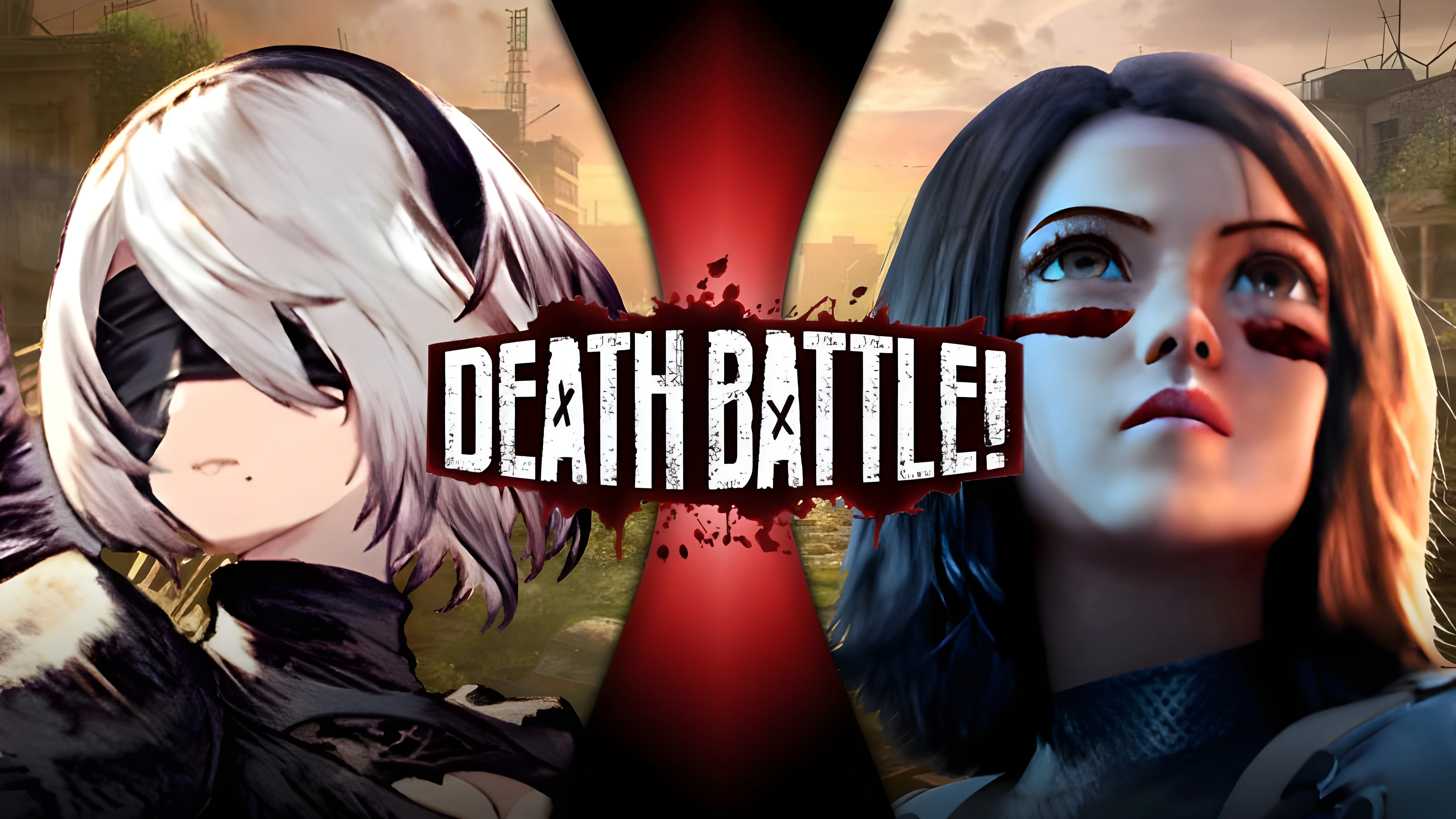 2B vs Alita (Nier: Automata s Battle Angel Alita) | Fandom