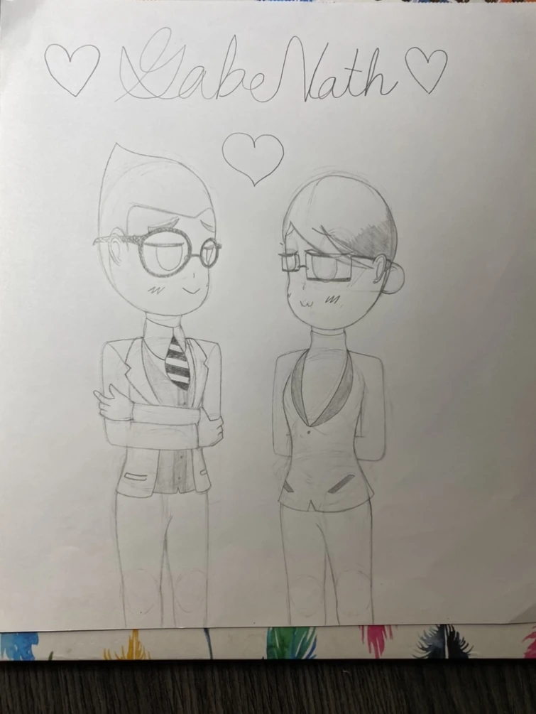 Another GabeNath drawing ️ | Fandom