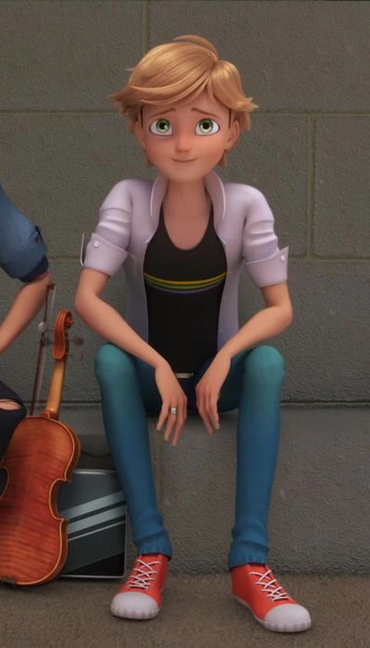 Adrien smiling to brighten up your day | Fandom