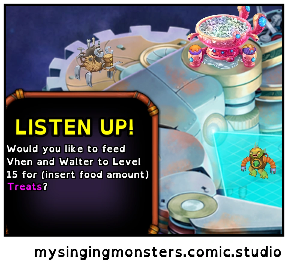 Mechanic Idea: Group Feeding | Fandom