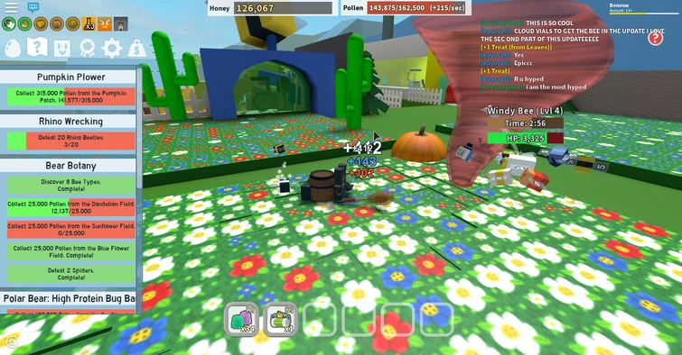 Windy Bee Documentation (Test Realm) | Fandom