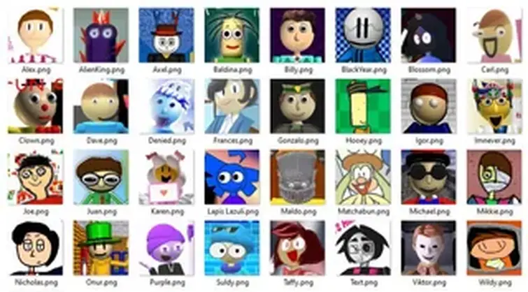 did you think that baldi should have more skins like these? | Fandom