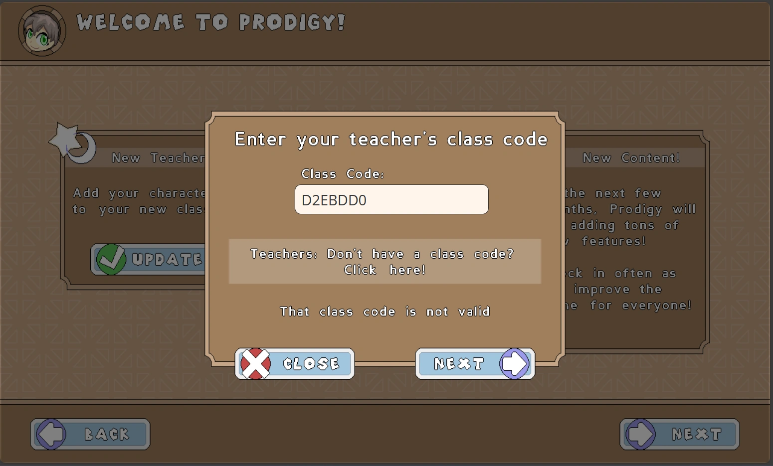I can't join Mr. Inquiry's class. | Fandom