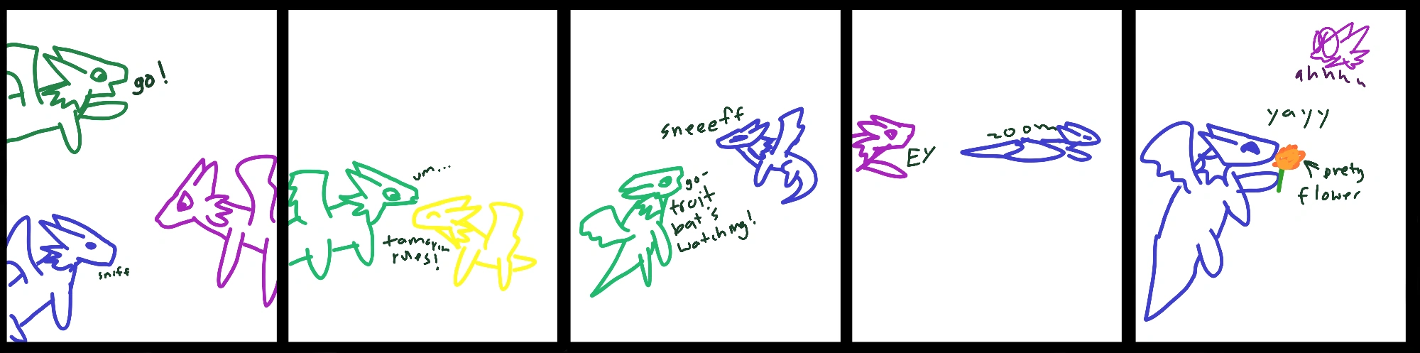 Daily doodle comic: Tamarin's hunt! | Fandom