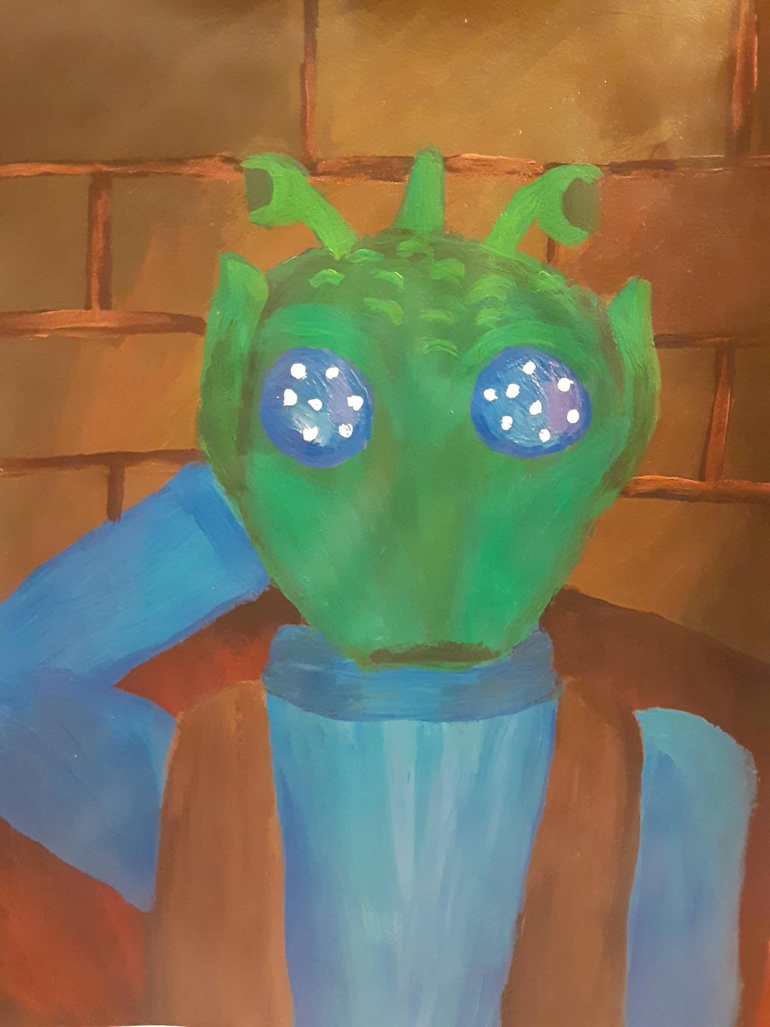 I just finished painting this | Fandom