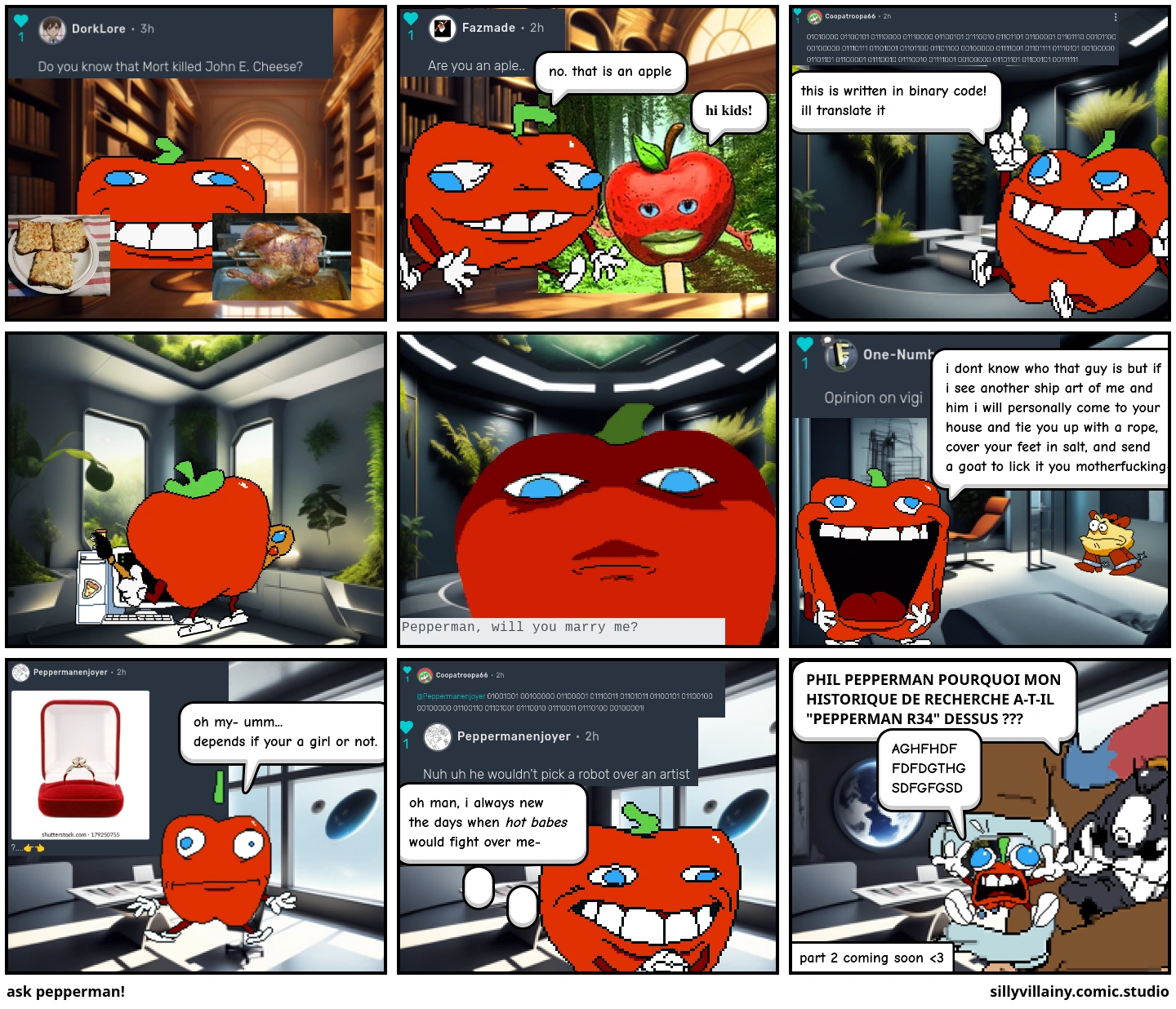 ASK PEPPERMAN 2 IS HERE | Fandom