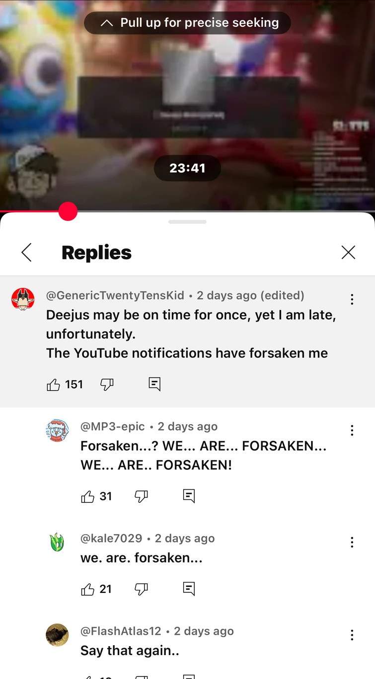 The Forsaken community is too powerful | Fandom