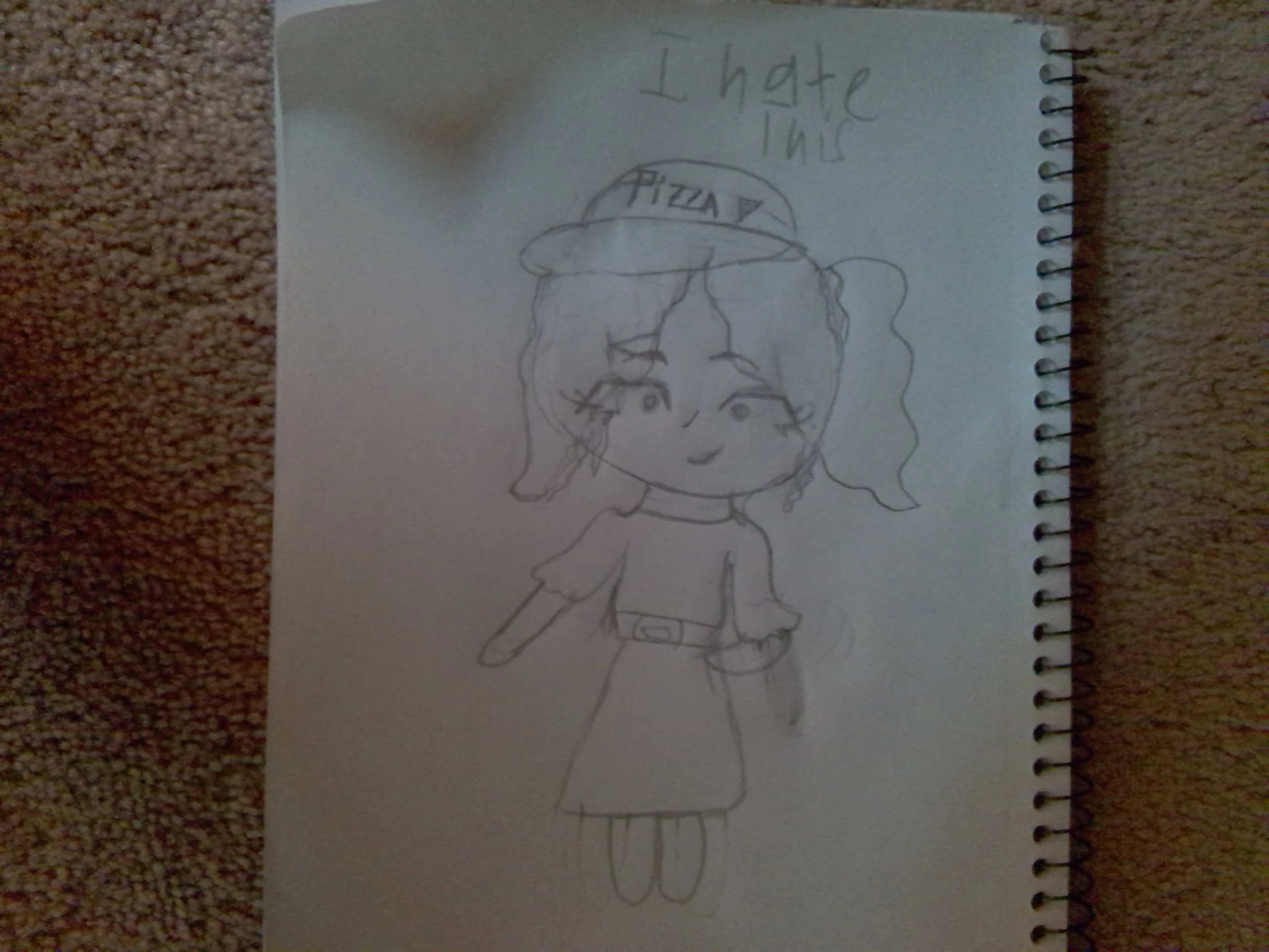 Ugh i hate This drawing it was pizza cookie | Fandom