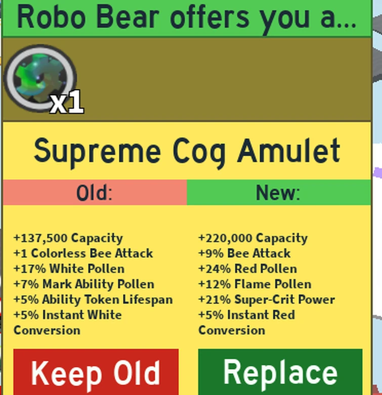 First Supreme Cog Amulet in The World | Fandom