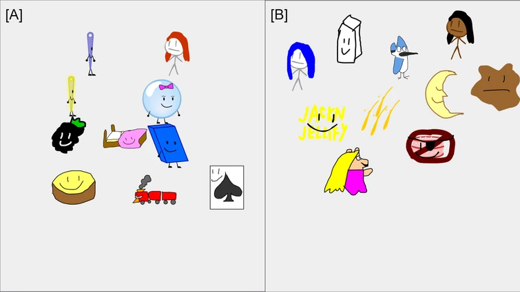 BFDI Recommended Characters VV 22 (VTE) | Fandom