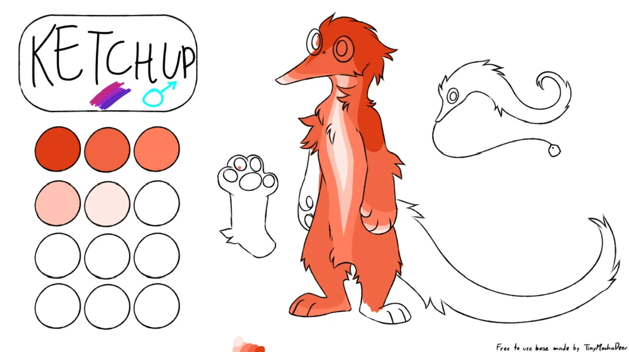 Worm on a string OC wip (base by TinyMochaDeer) | Fandom