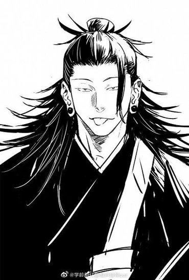 Feeling like making a Geto coloring, choose a pic for me (idk if needed ...