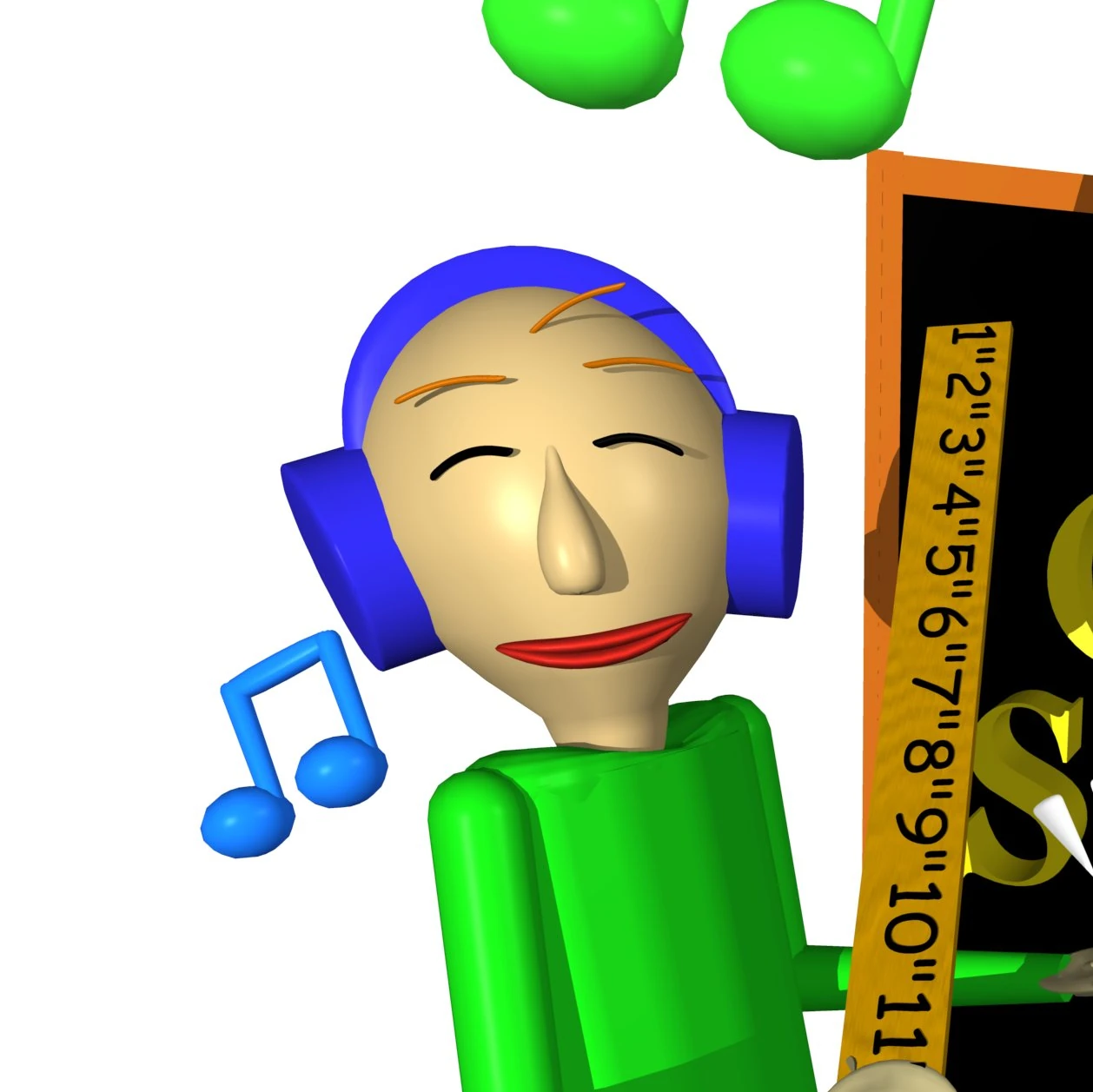 baldi with closed eyes jumpscare (REAL) | Fandom