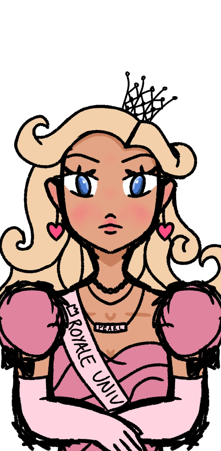 Pearl the Pageant Lady Drawing (Progress 2/?) | Fandom