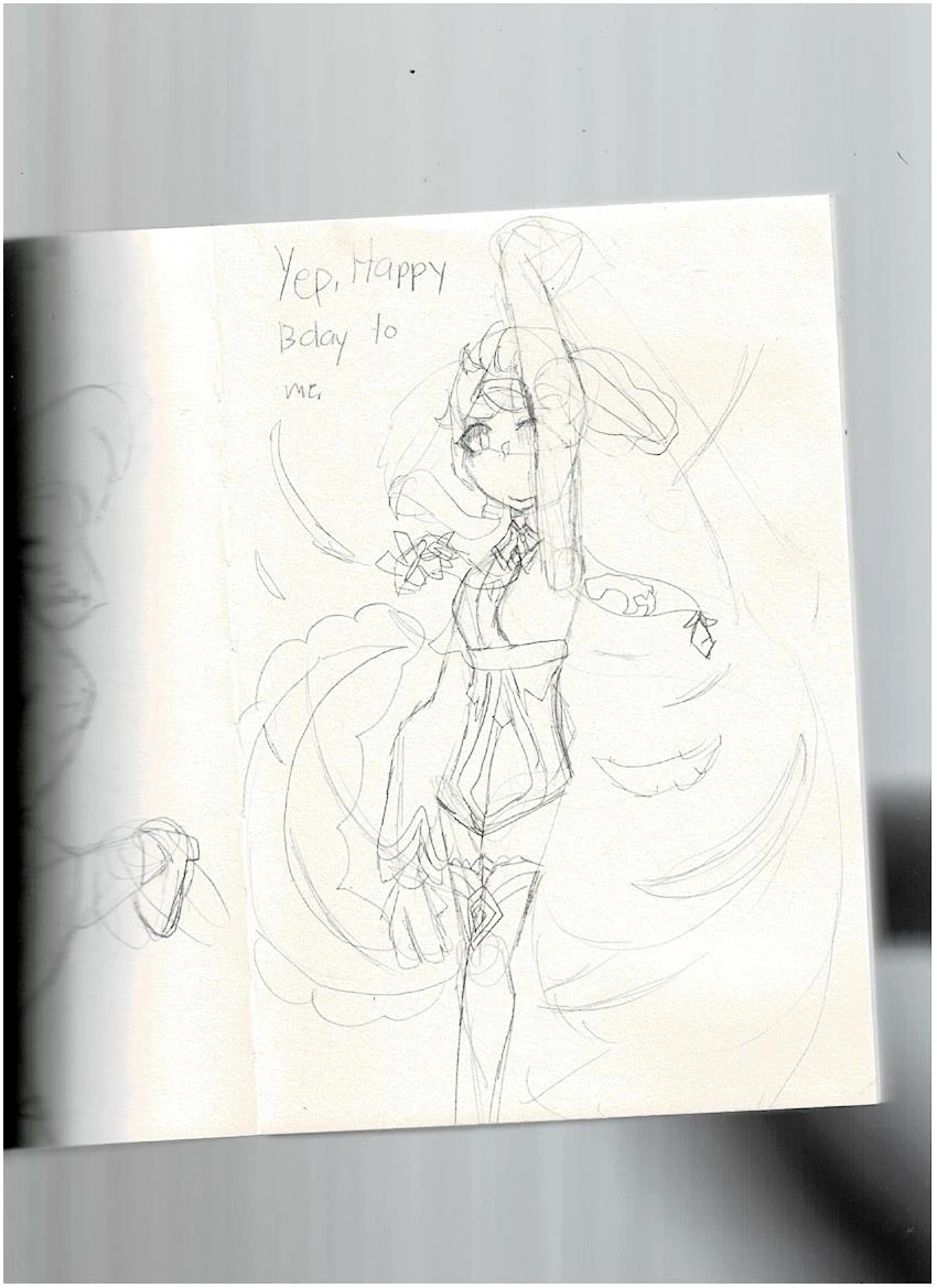 A drawing of me cosplaying as eula | Fandom