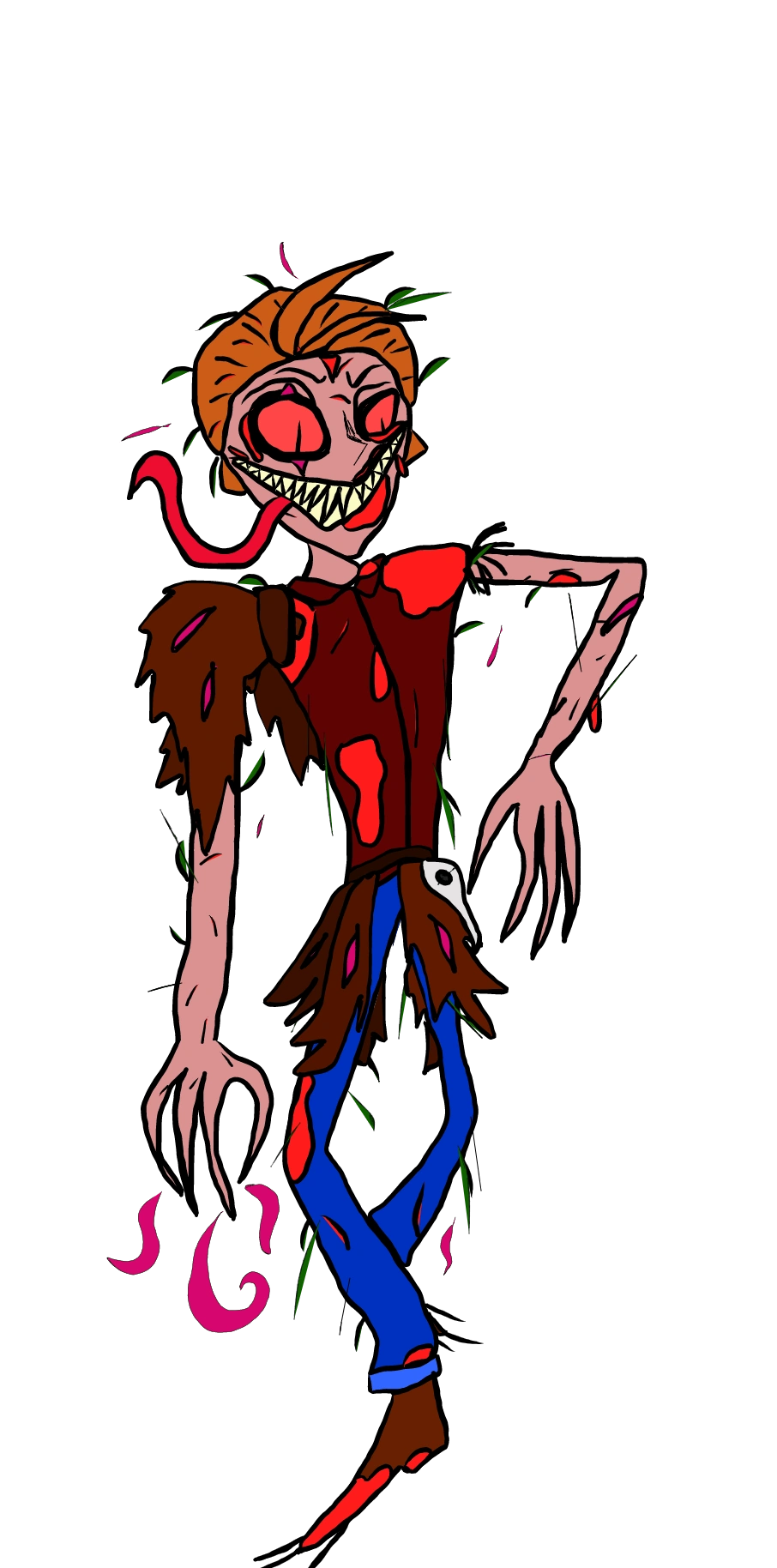 Adrian full Demon Form redesign. | Fandom