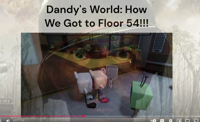 post the most finest screenshots from dandy's world slander videos here ...