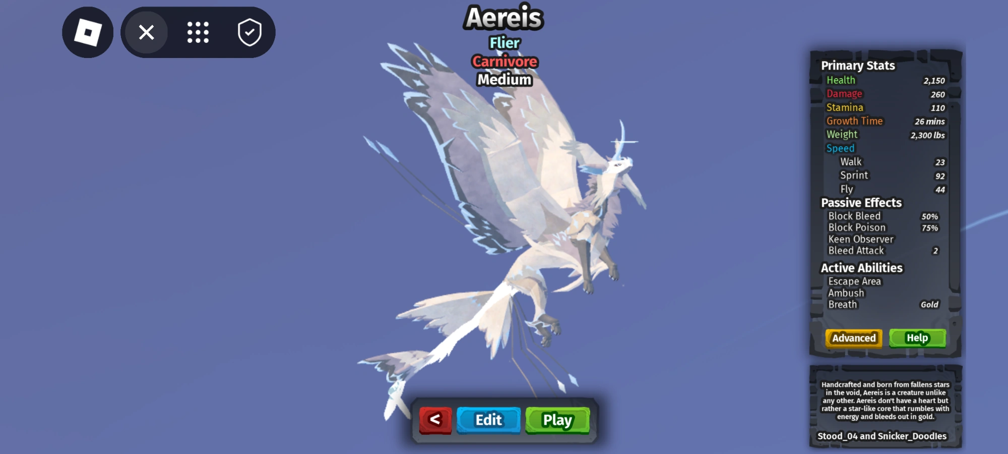 Glow tail Aeries (Female - Mutation) | Fandom