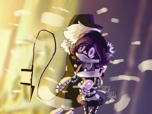 N and Uzi art (at least ig) | Fandom