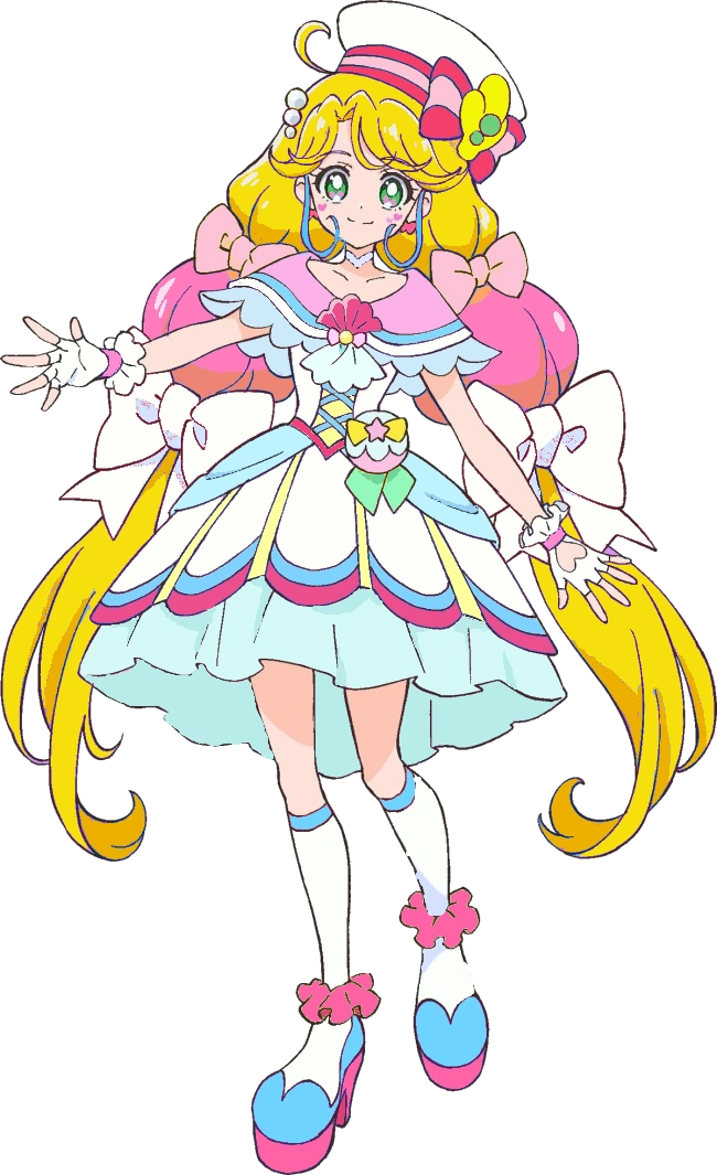 Cure coral in cure summer's colors | Fandom