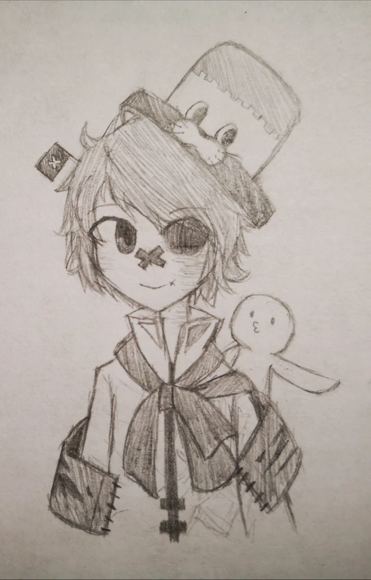 Here's a little drawing of Fukase! | Fandom