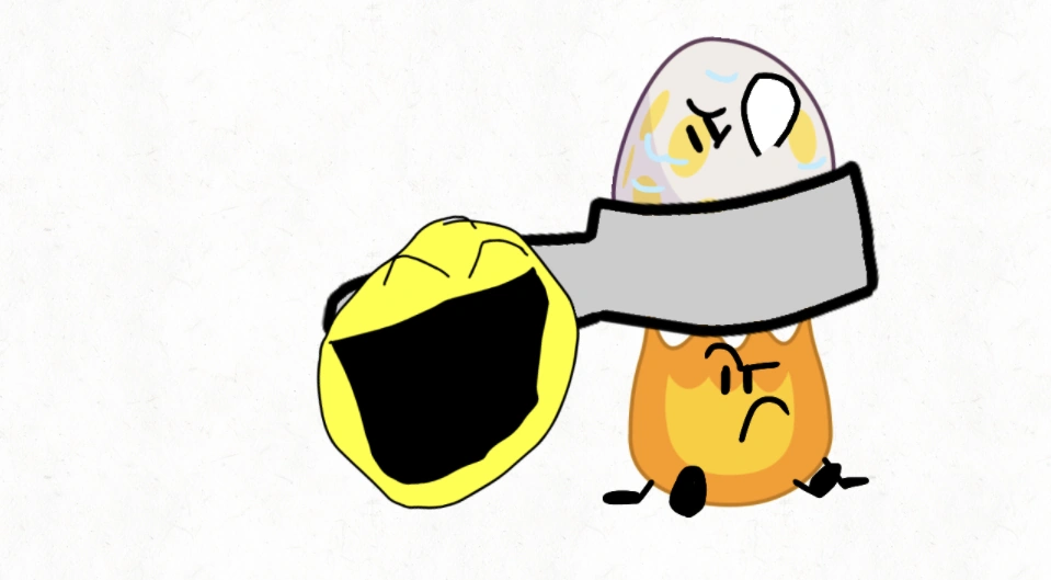 Yellow face cooking eggy | Fandom