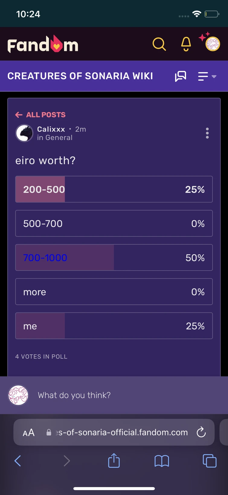 eiro worth? | Fandom