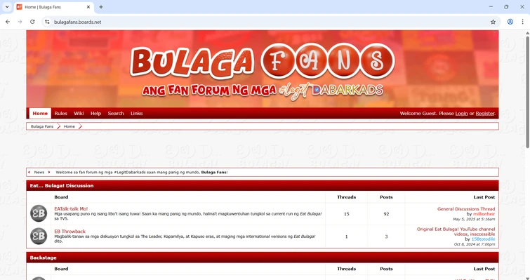 Bulaga Fans Forum? EAT's Back! | Fandom