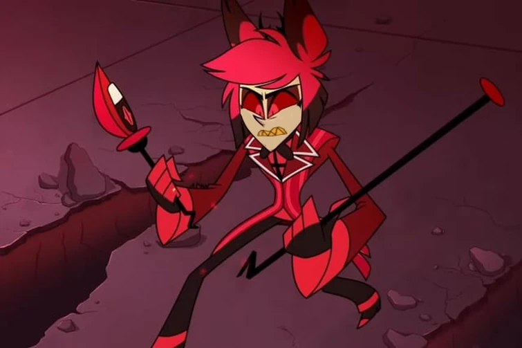 Removing Alastor's smile becouse I was bored | Fandom