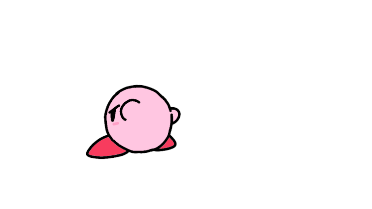 Kirby kick animation | Fandom