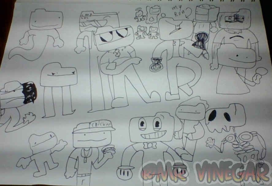 a lot of ron drawing | Fandom