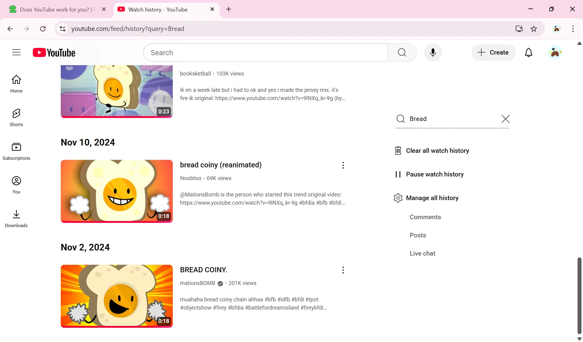 I discovered BFDI through a video called Bread Coiny | Fandom