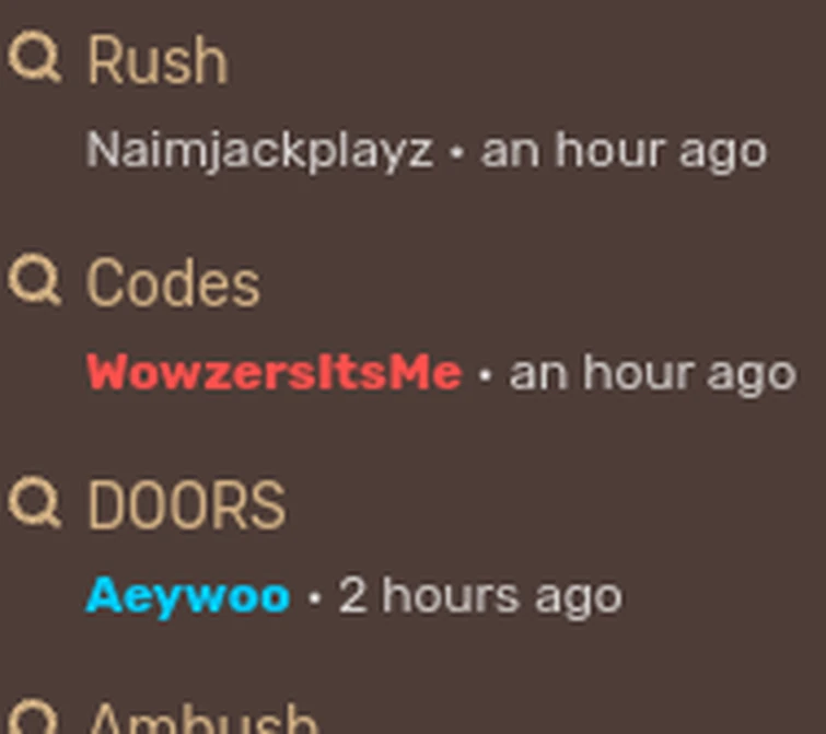Rush codes ambush | Fandom