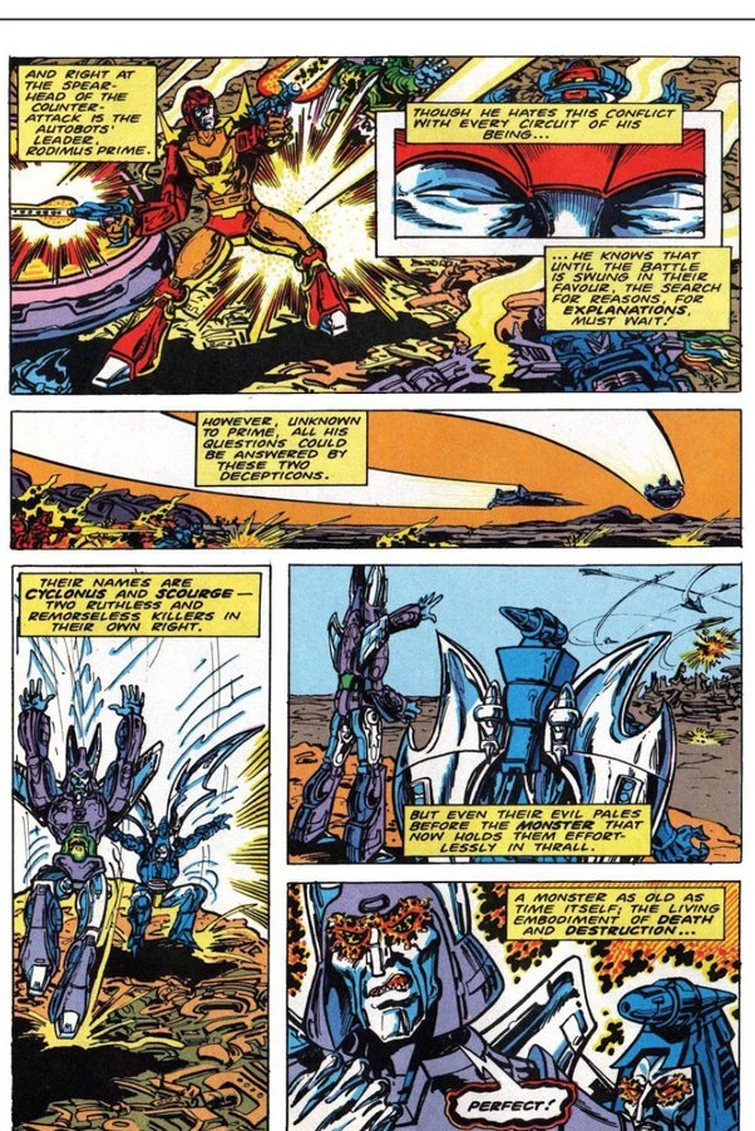 Rescaling Transformers Cosmology and Unicron | Fandom