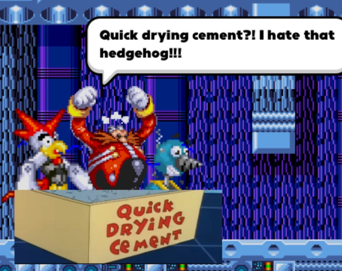 AOSTH - quick drying cement scene (remake in sonic comic maker) | Fandom