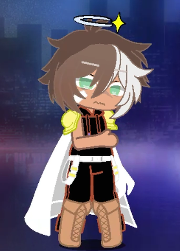 i made choco swirl cookie into gacha club! | Fandom