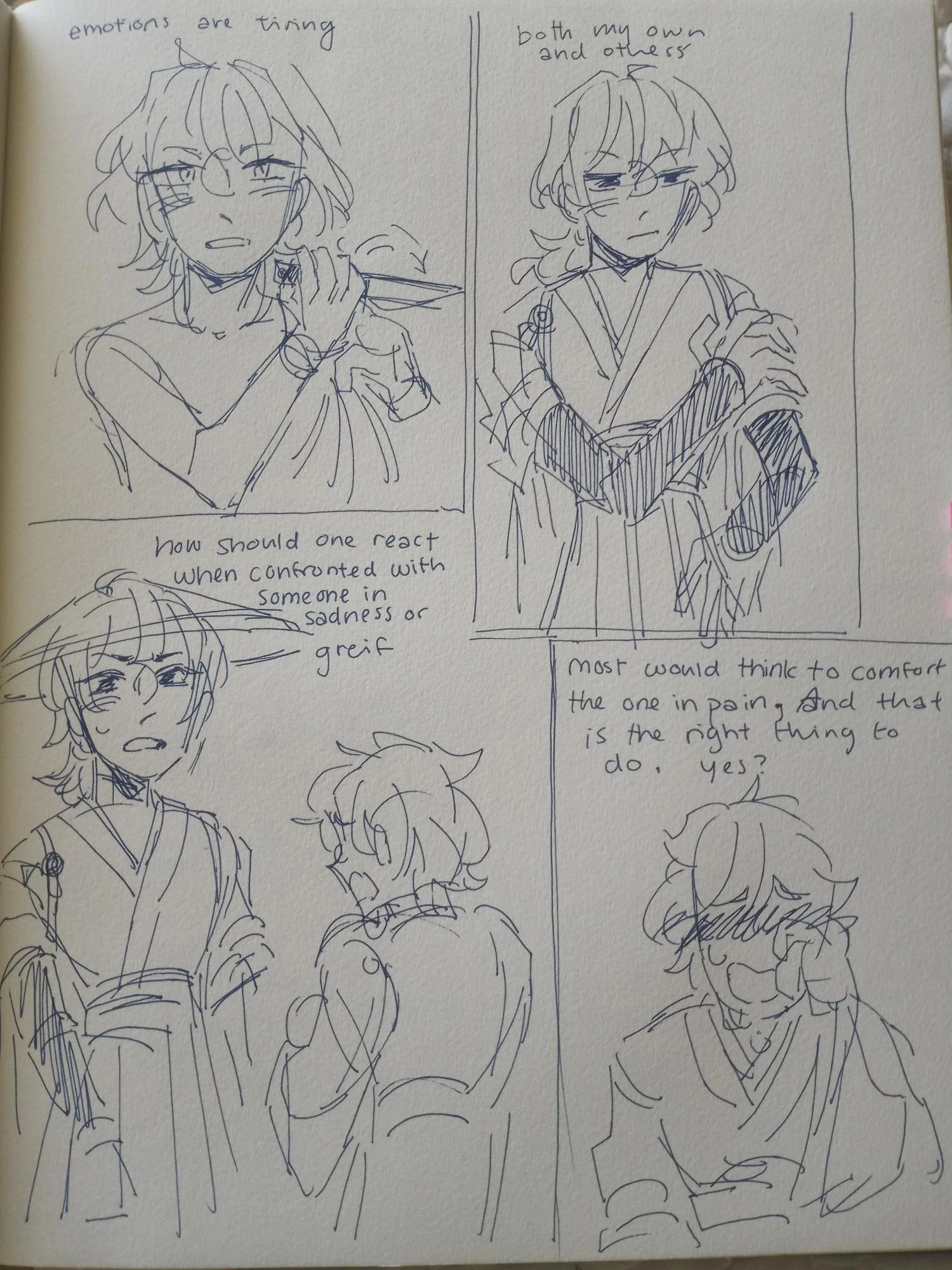 day 5 of drawing scaramouche until he comes home? | Fandom